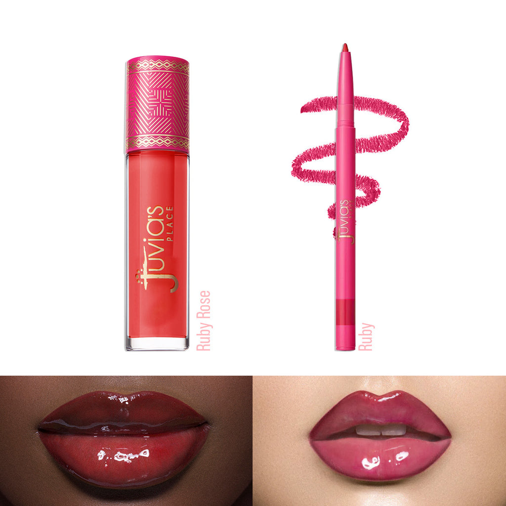 The Ruby Lip Gloss Bundle - Juvia’s Place