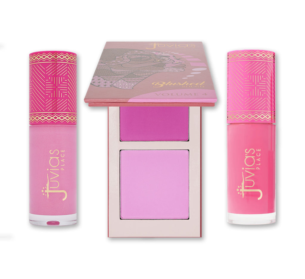 Blushed Trio Bundle- Powder, Liquid, and Glow Blush Set | Juvia's Place ...