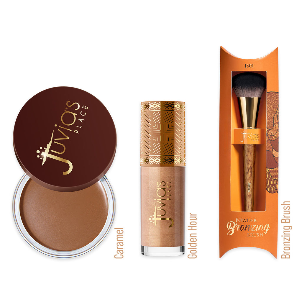 Luminizer, Cream Bronzer & Brush | Juvia's Place Cream Bronzer - Juvia ...